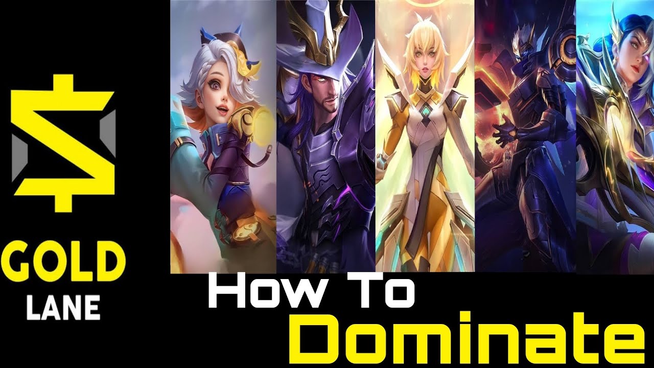 How To Dominate Gold Lane Early In High Rank!! - YouTube