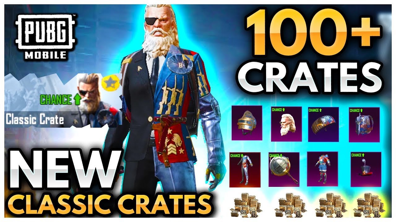 Classic Crate Opening | 100 Classic Crates 🤣 | 🔥 PUBG MOBILE🔥 # ...
