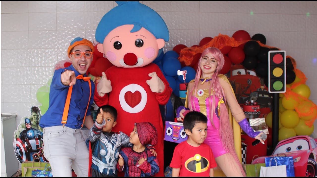 CUMPLEAÑOS LULI PAMPIN - BLIPPI - PLIM PLIM - YouTube