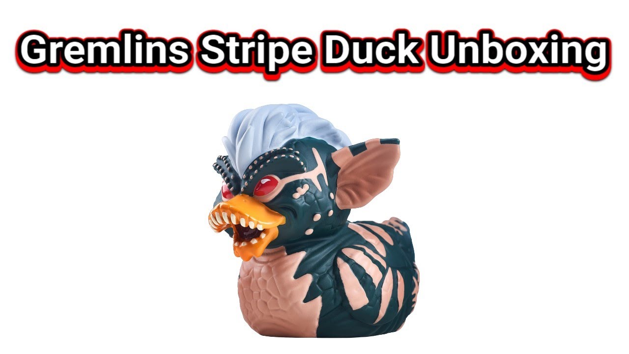Unboxing TUBBZ Gremlins Stripe Duck - YouTube