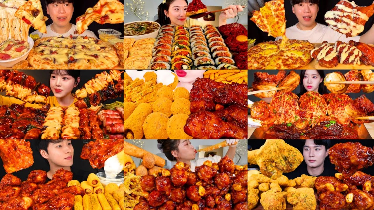 FOOD CRAVINGS * VARIOUS FOOD MUKBANG COMPILATION - MOST DELISH KOREAN ...
