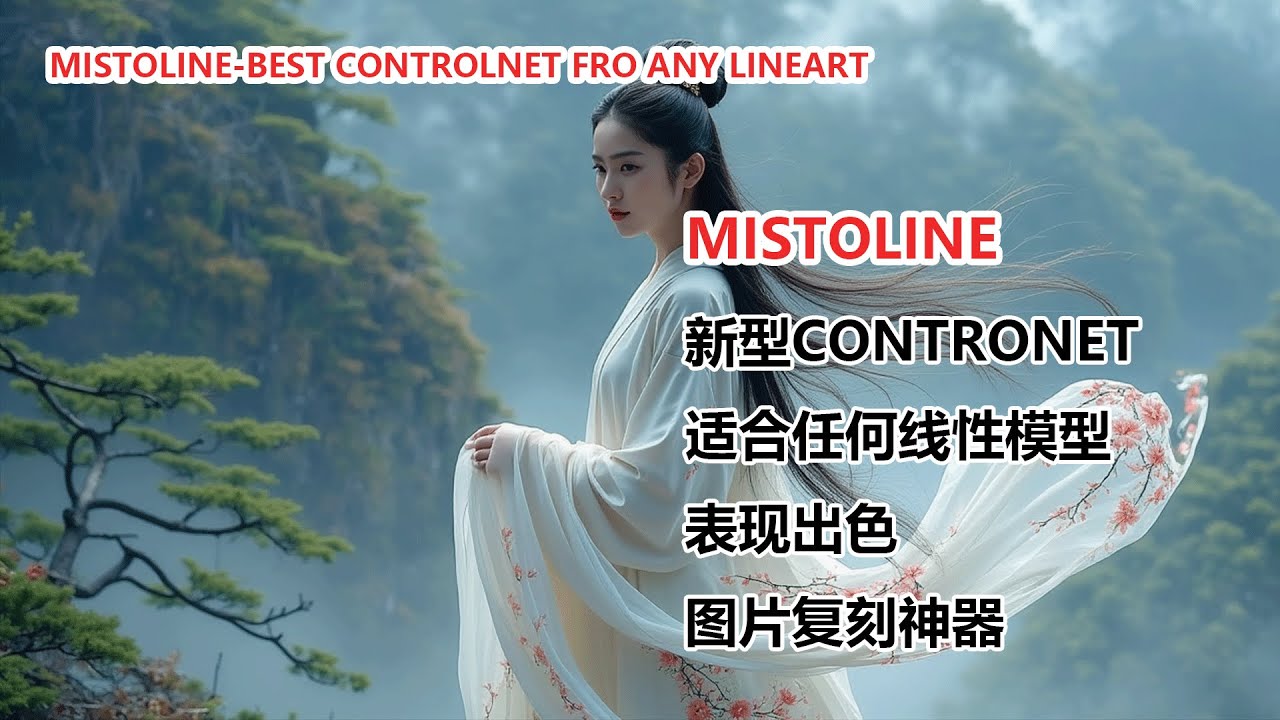 Mistoline线性controlnet详解，完美还原参考图细节|Precision Controlnet for Flux - YouTube