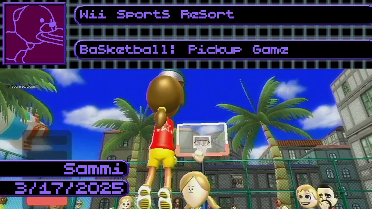 [S] Just one win would be nice. /// Wii Sports Resort (Basketball ...