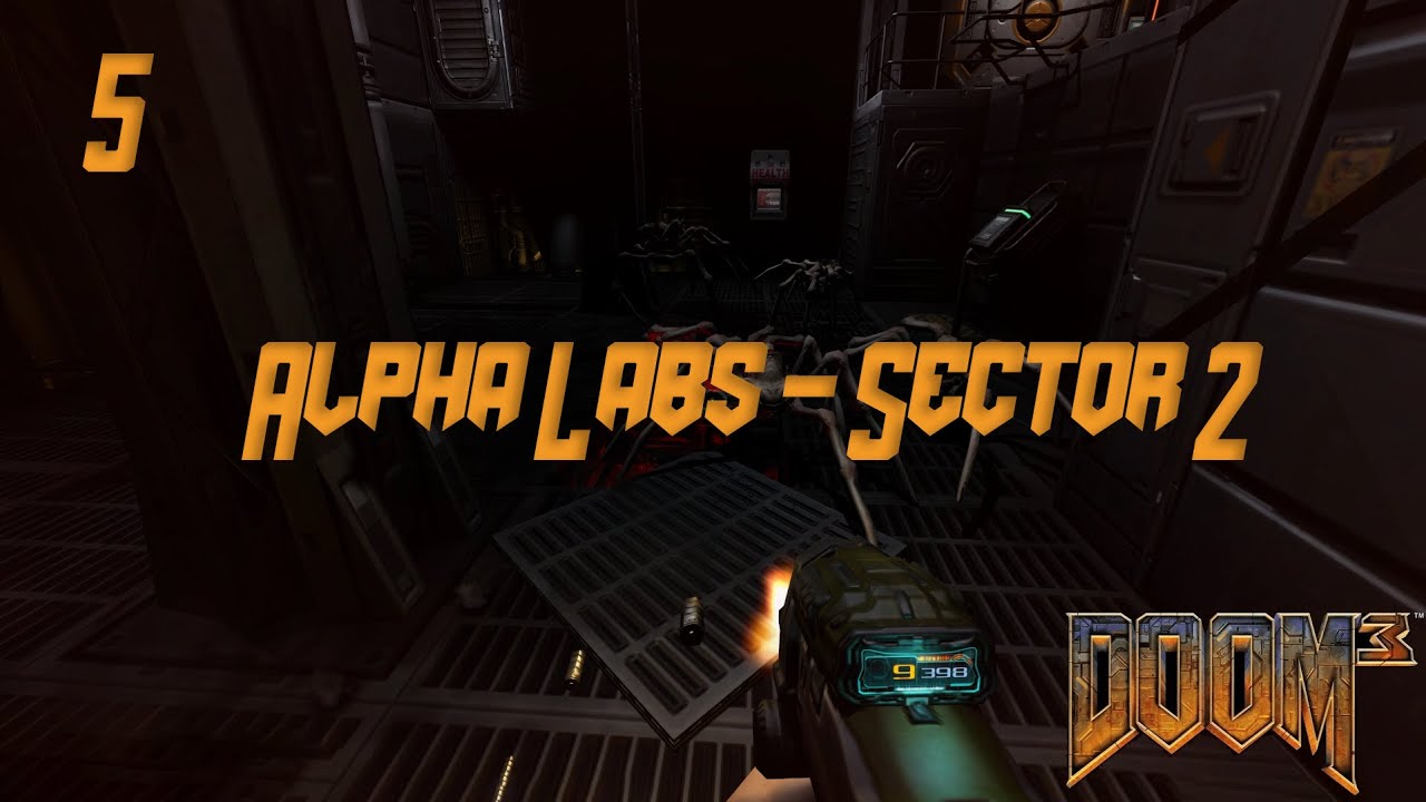 Doom 3 | 5 | Alpha Labs - Sector 2 - YouTube