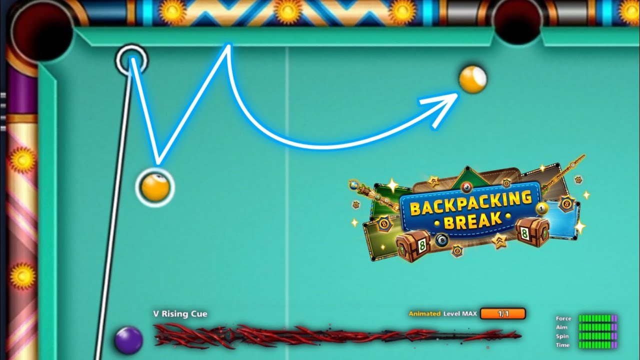 LEVEL 1 to LEVEL MAX of V RISING Cue in SAO PAULO 100M - 8 BALL POOL ...