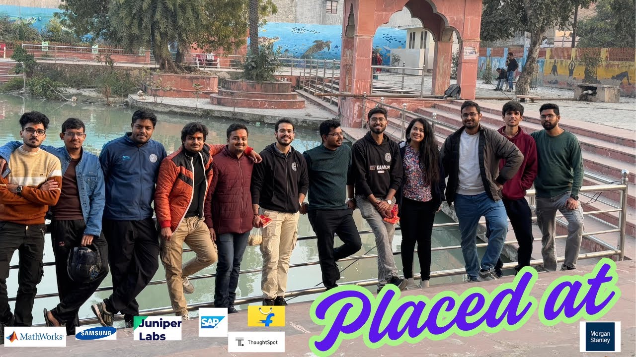 Know Where IITK CSE people got Placed | Panki Hanuman Mandir Visit ...