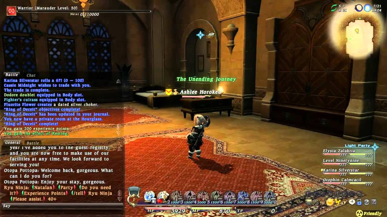 Let's Play Final Fantasy XIV [501] Final Fantasy XIV Inns - YouTube