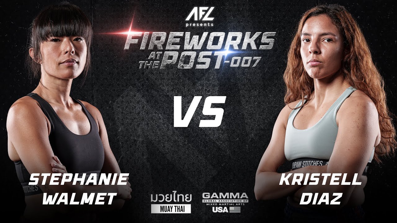 Stephanie Walmet Vs Kristell Diaz Full Fight | AFL Promotions | Muay ...