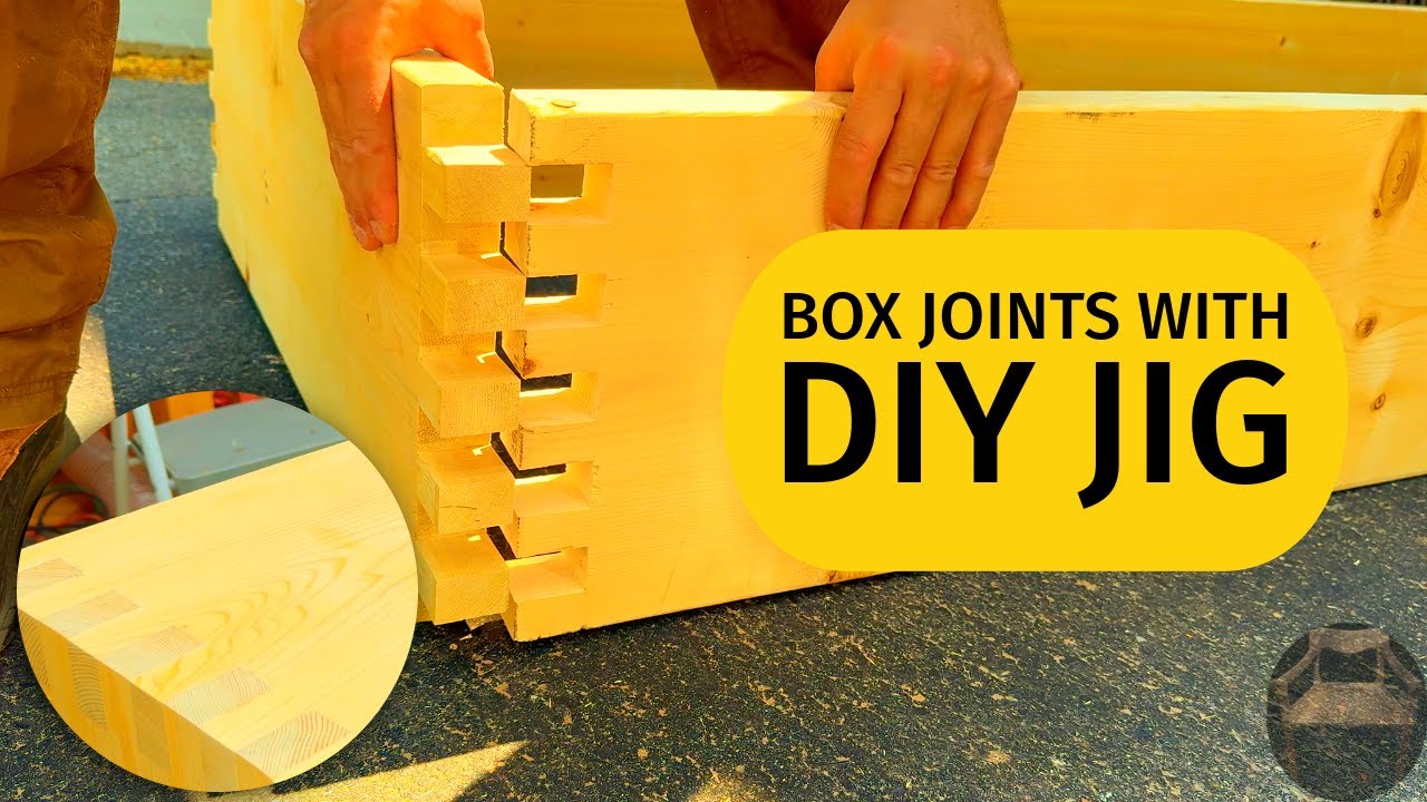 Flawless Box Joints With Cheap Tools - YouTube