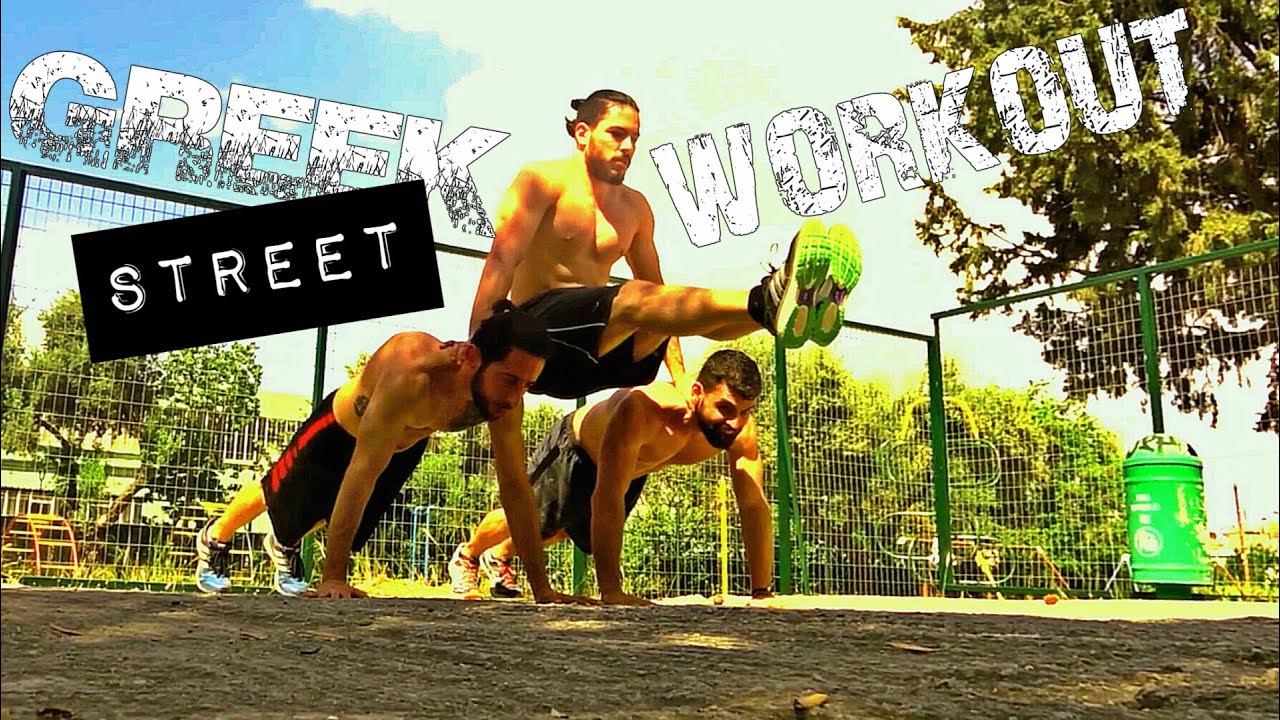 Greek street workout calisthenics at the park - YouTube