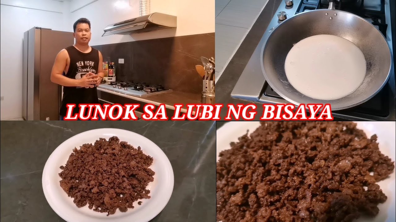 LUNOK SA LUBI NG BISAYA|Lutong Pinoy - YouTube