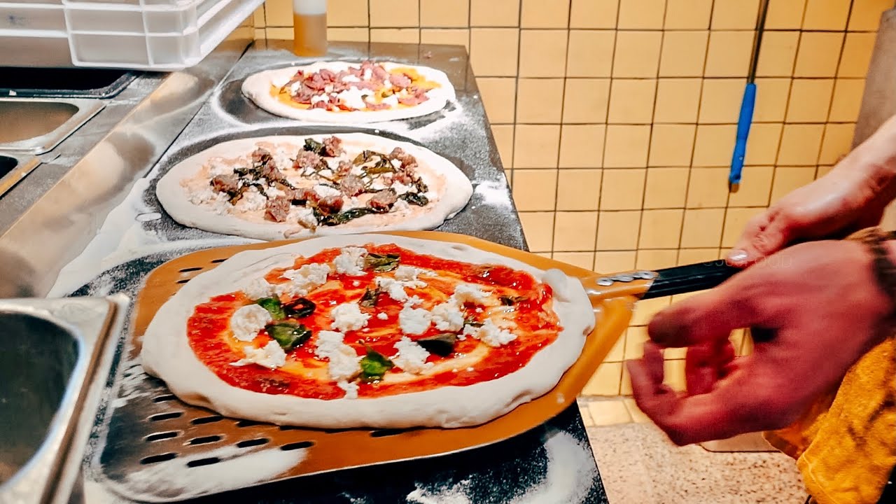 The authentic taste of Italian pizza in Tehran - YouTube