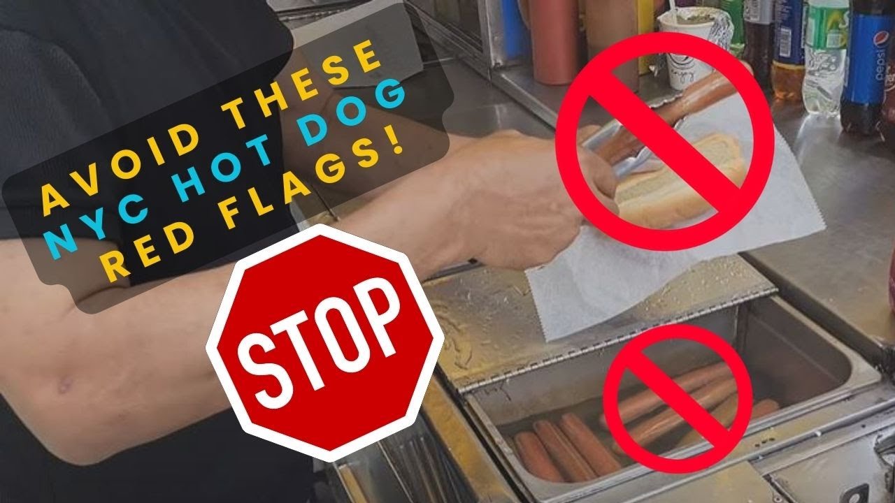 Avoid These RED Flags when Buying Hot Dogs in NYC! - YouTube