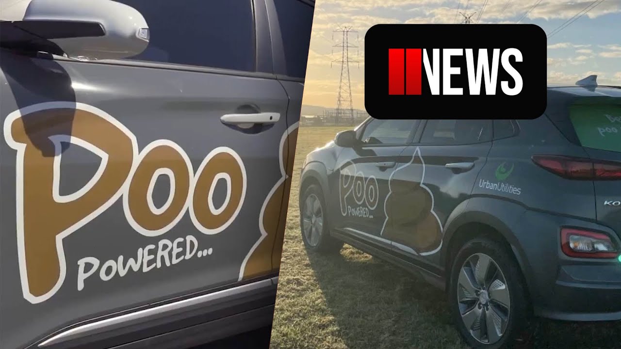 Australia’s first poo-powered electric SUV - YouTube