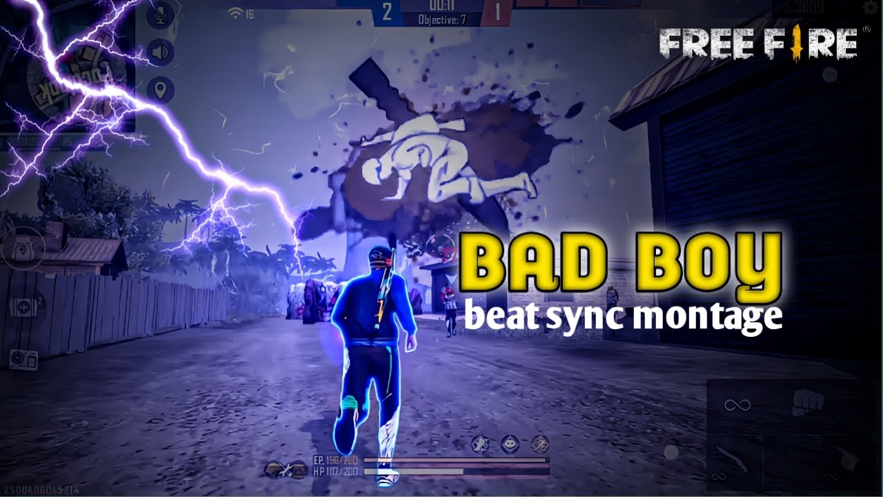 Bad Boy Free Fire Beat Sync montage || Free Fire Best Beat Sync 2023 ...