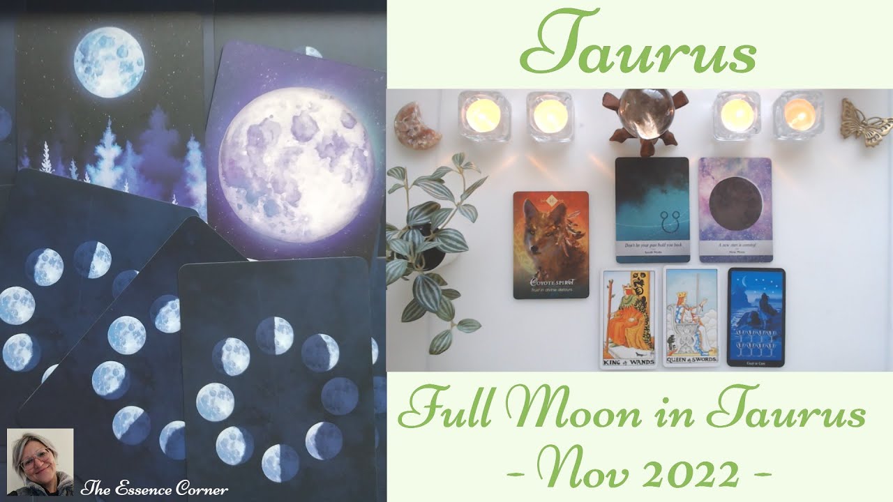 TAURUS - Full Moon in Taurus Nov 2022 Tarot Reading - YouTube