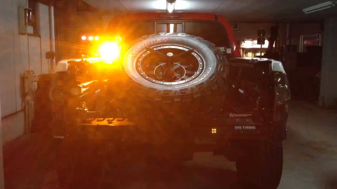 Rigid Industries Dually LED lights & 3Amp 12V Flasher - YouTube