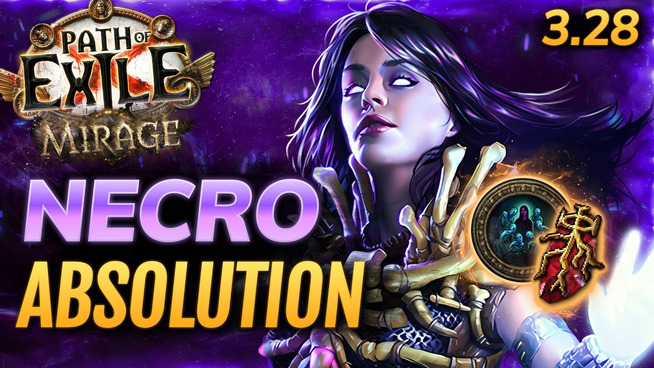 [PoE 3.28] Absolution Necromancer Build - League Starter & Leveling ...