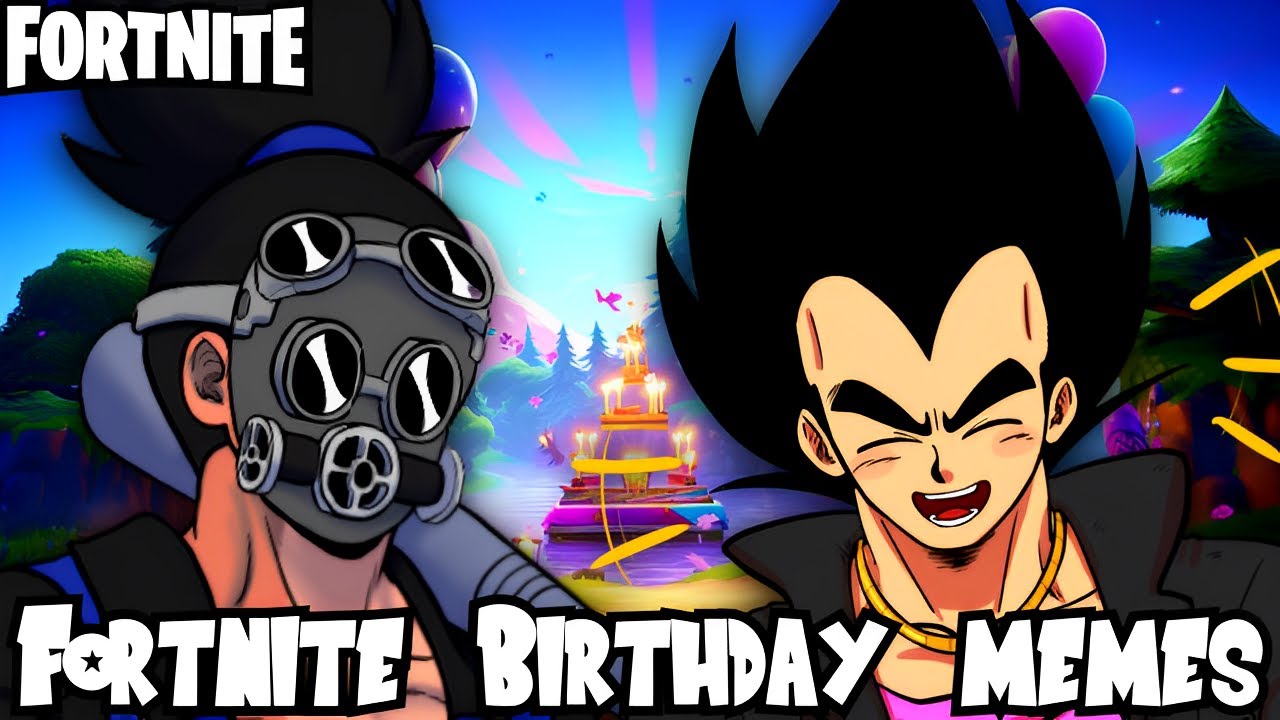 "BIRTHDAY MEMES?!" | Vegeta and Covert Celebrate Fortnite's 6th ...
