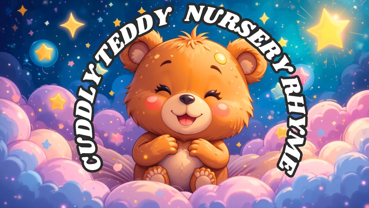 Cuddly Teddy Bear 🧸 | Cute Nursery Rhyme for Kids | Kids Cartoon Rhyme ...