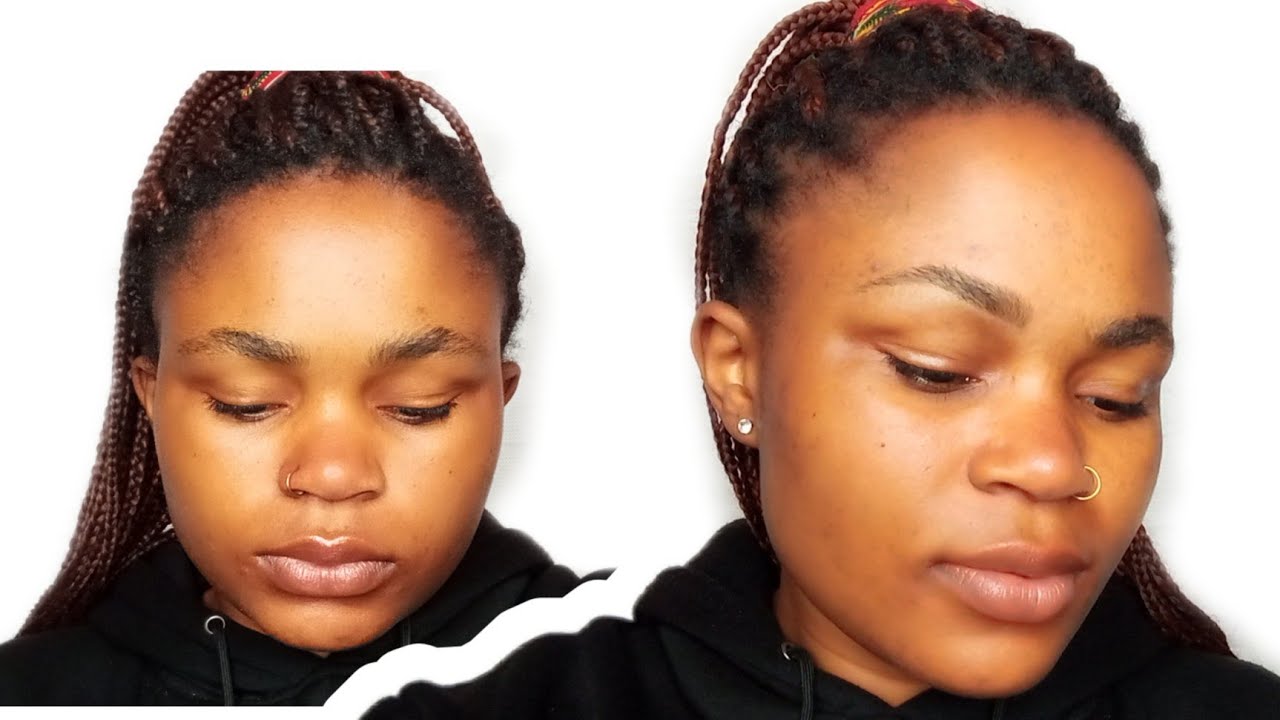 How to Groom your Brows at home. Nappy Gabby - YouTube