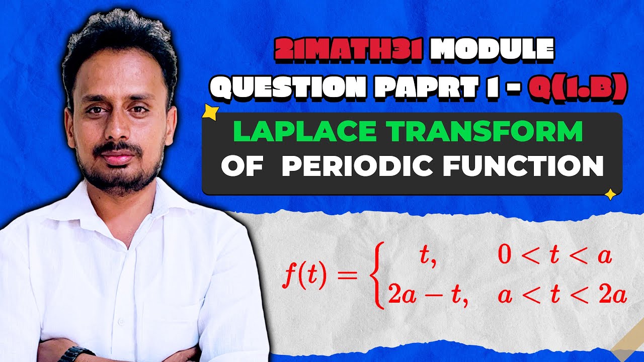 [21MAT31] Model Question Paper 1 (Q.1b) | Module 1 Laplace Transform ...