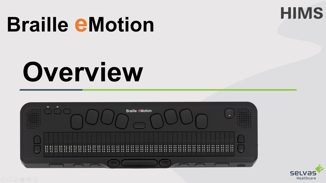 Braille eMotion Overview - YouTube