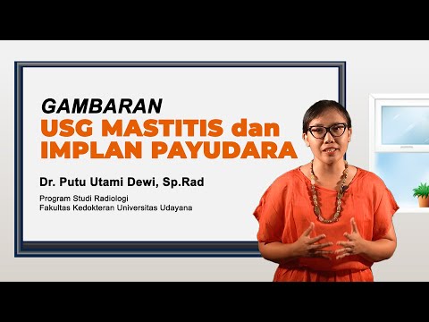 Video 3.  Gambaran USG Mastitis dan Implan Payudara