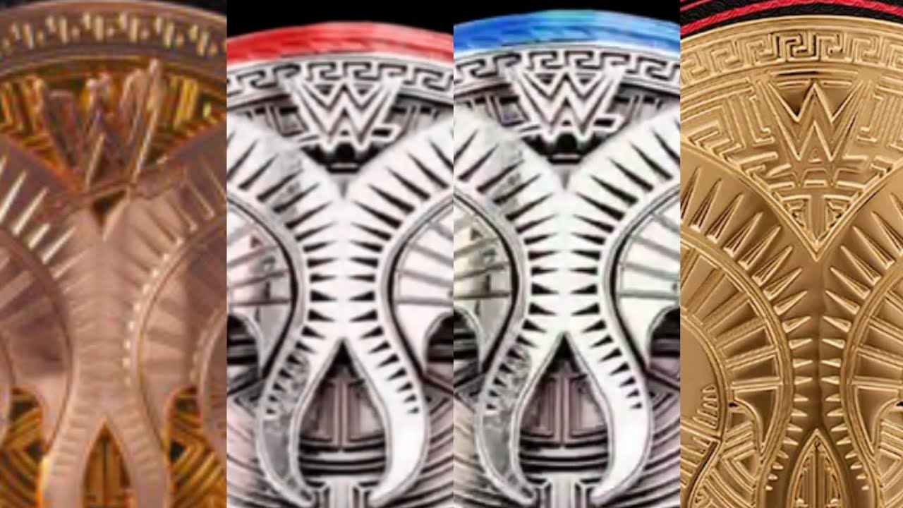 WWE The Usos 622-Day Longest Reigning Limited Edition Tag Team Title ...