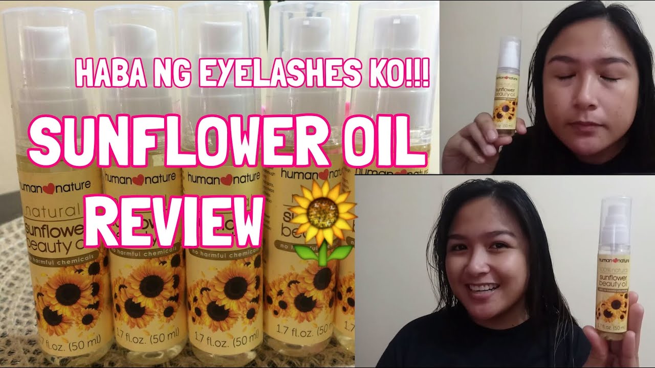 HUMAN NATURE SUNFLOWER BEAUTY OIL REVIEW|CIN CABUNTOCAN|PH - YouTube