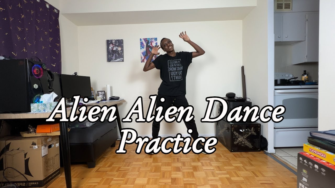 Alien Alien Dance Tutorial - Practice Version - YouTube
