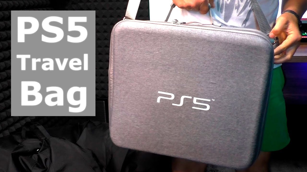 PS5 Travel Bag Unboxing and Test - YouTube