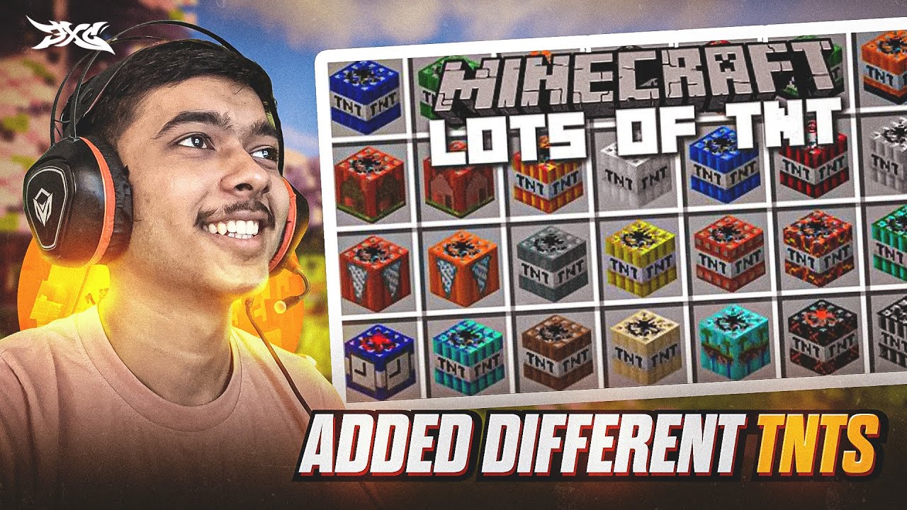 Minecraft, but there are 50 types of TNT - YouTube