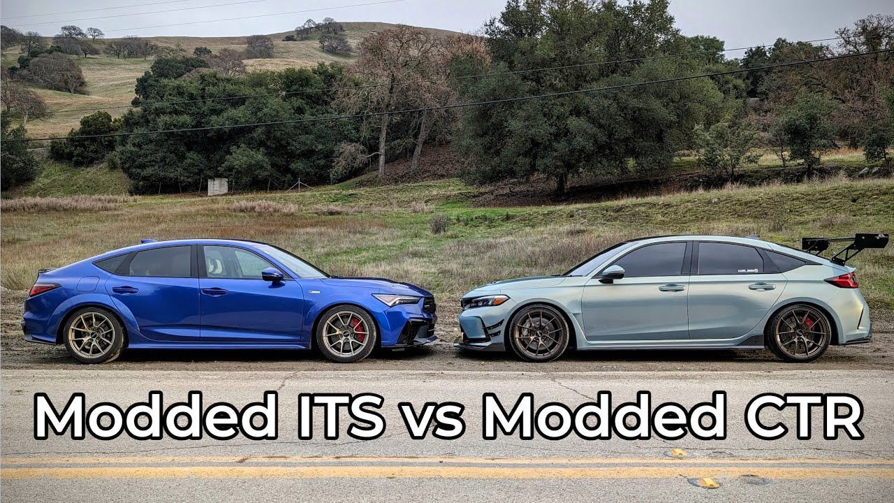 Modified Integra Type S vs Modified Civic Type R - Head to Head Review ...