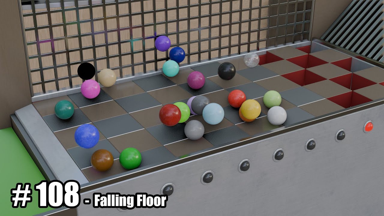 Falling Floor - 3D Marble Race - YouTube