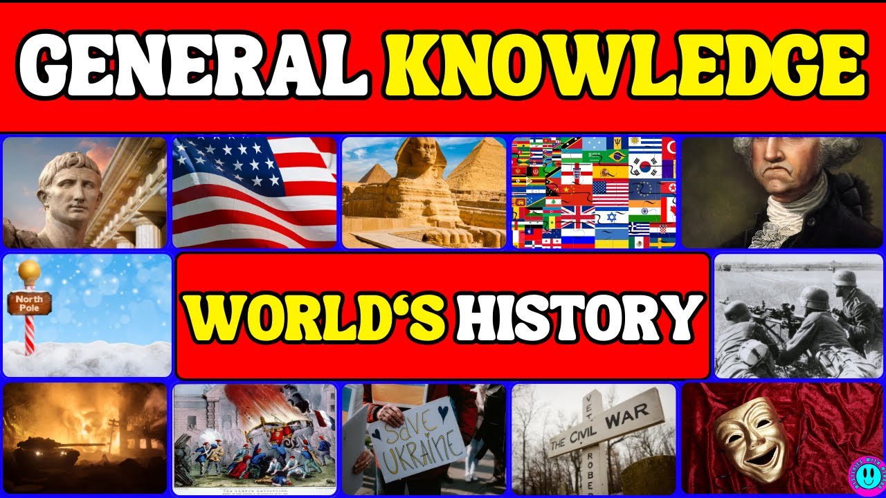 General Knowledge Quiz Trivia: Test Your World History IQ🌎🌎🌏 - YouTube