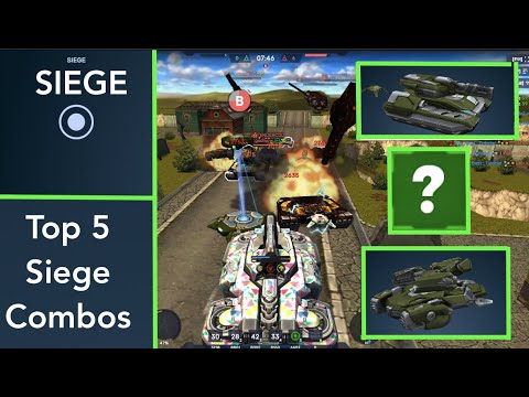 Top 5 Siege Combos - Tanki Online - YouTube