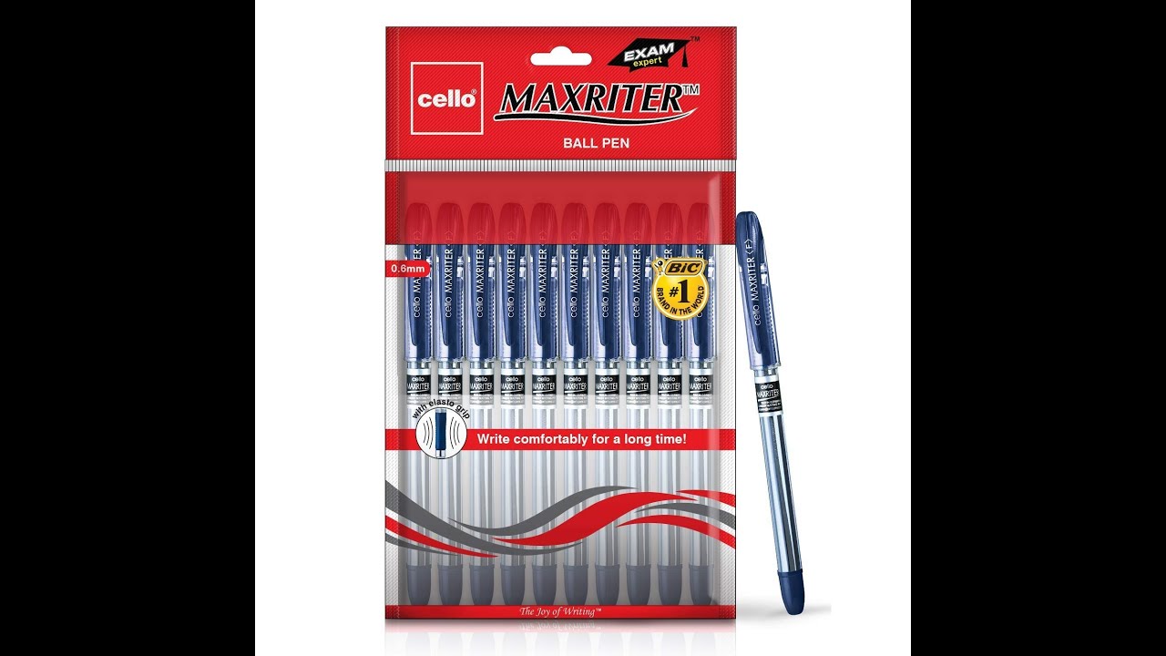 Cello Maxriter| Effortless Writing| Precision in Blue| good quality ...