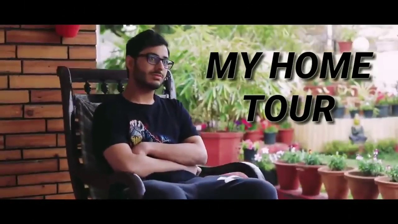 Carryminati house setup tour in Delhi full gaming tour | setup vlog ...
