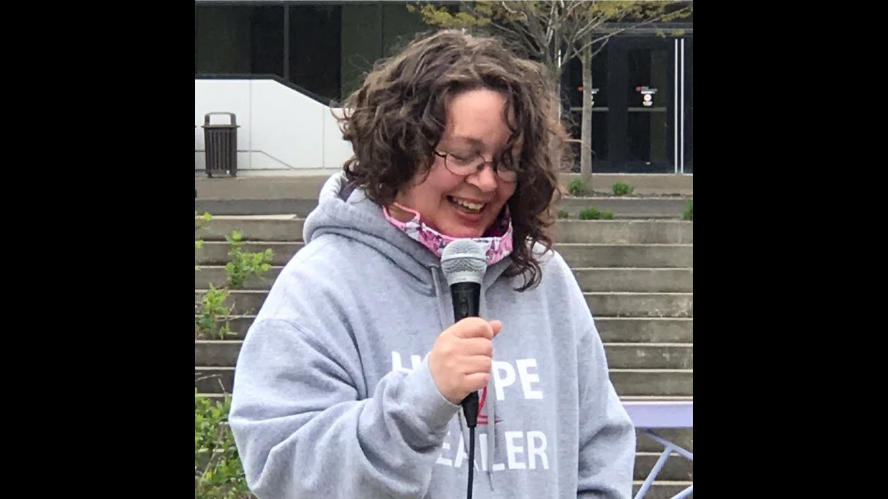 Hallie Burchinal, Executive Director - her story of living houseless - YouTube