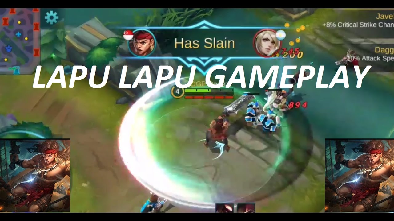 Mobile Legends: Lapu Lapu Gameplay! - YouTube