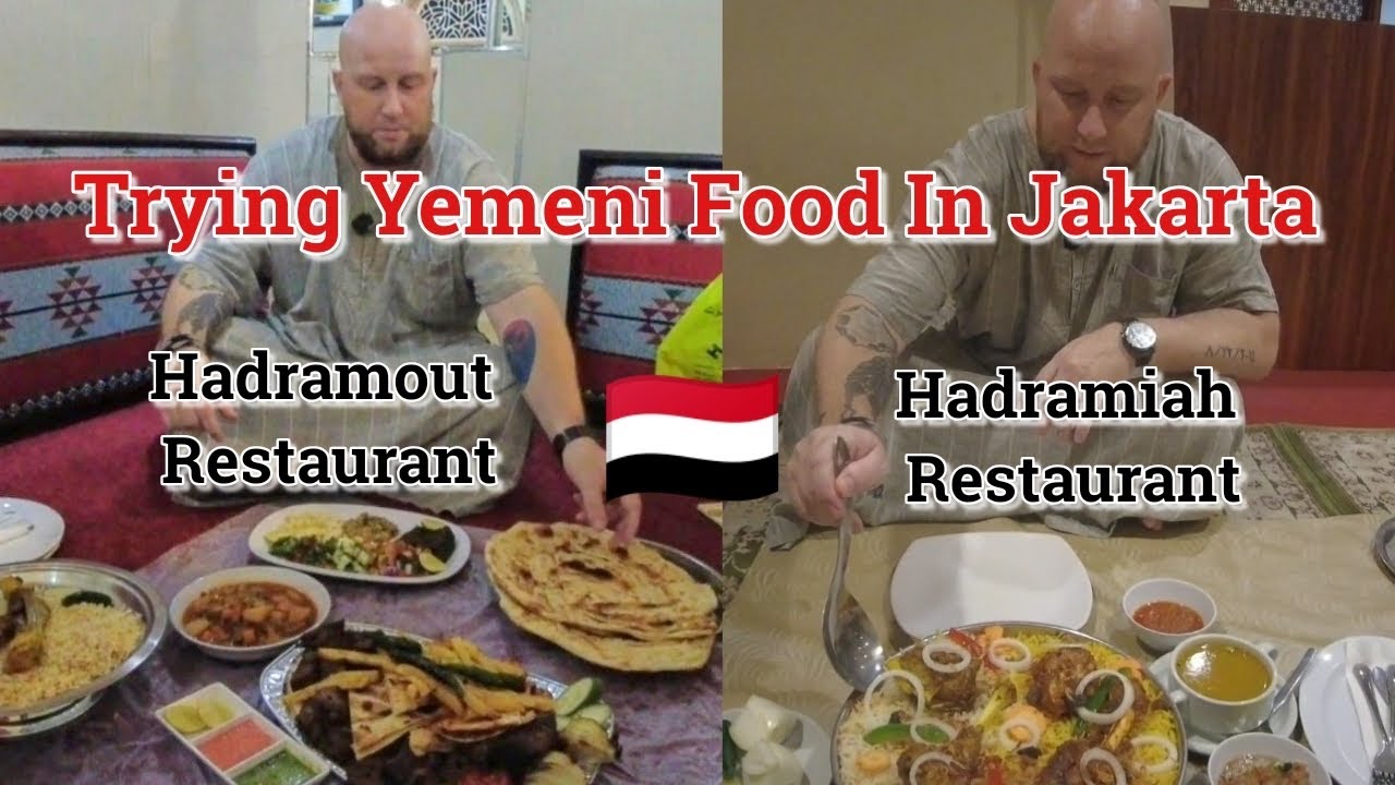 TRYING YEMENI 🇾🇪 FOOD FROM HADRAMIAH & HADRAMOUT YAMAN ARABIC ...