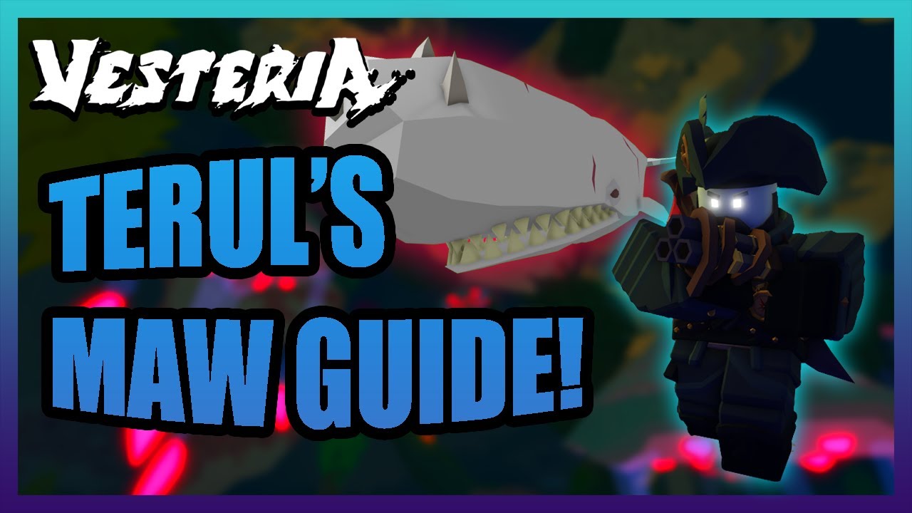 Vesteria - Terul's Maw Guide! (Quests, Bosses, Chests, and More) - YouTube