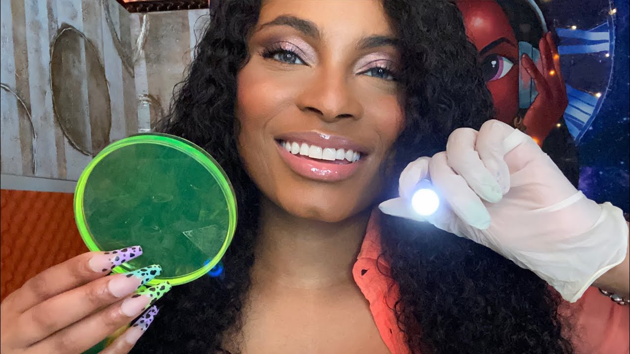 ASMR Eye Exam Follow My Instructions For Guaranteed Sleep Light ...