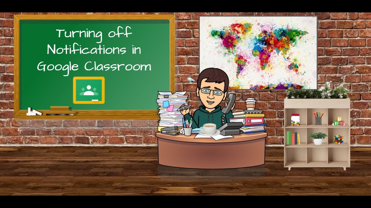 Google Classroom Notification Settings - YouTube