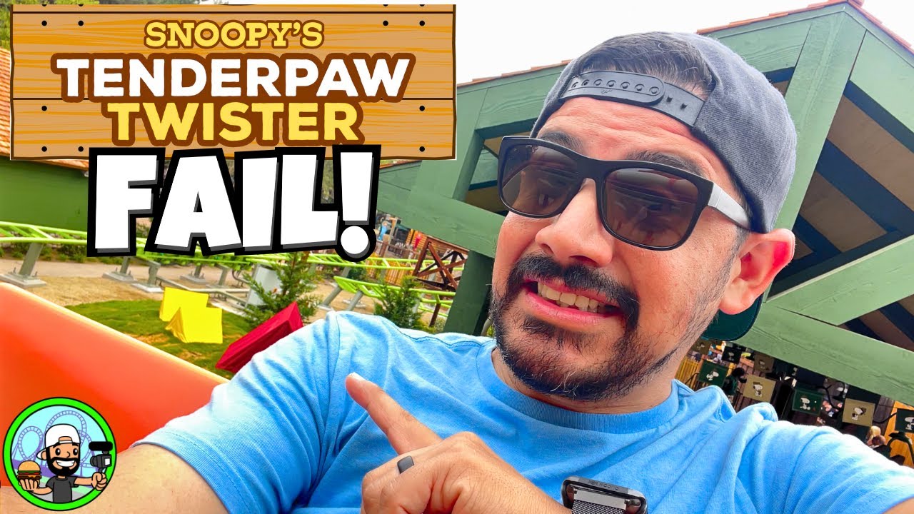 Camp Snoopy Updates! First Time on Snoopy’s Coaster FAIL! | Knott’s ...