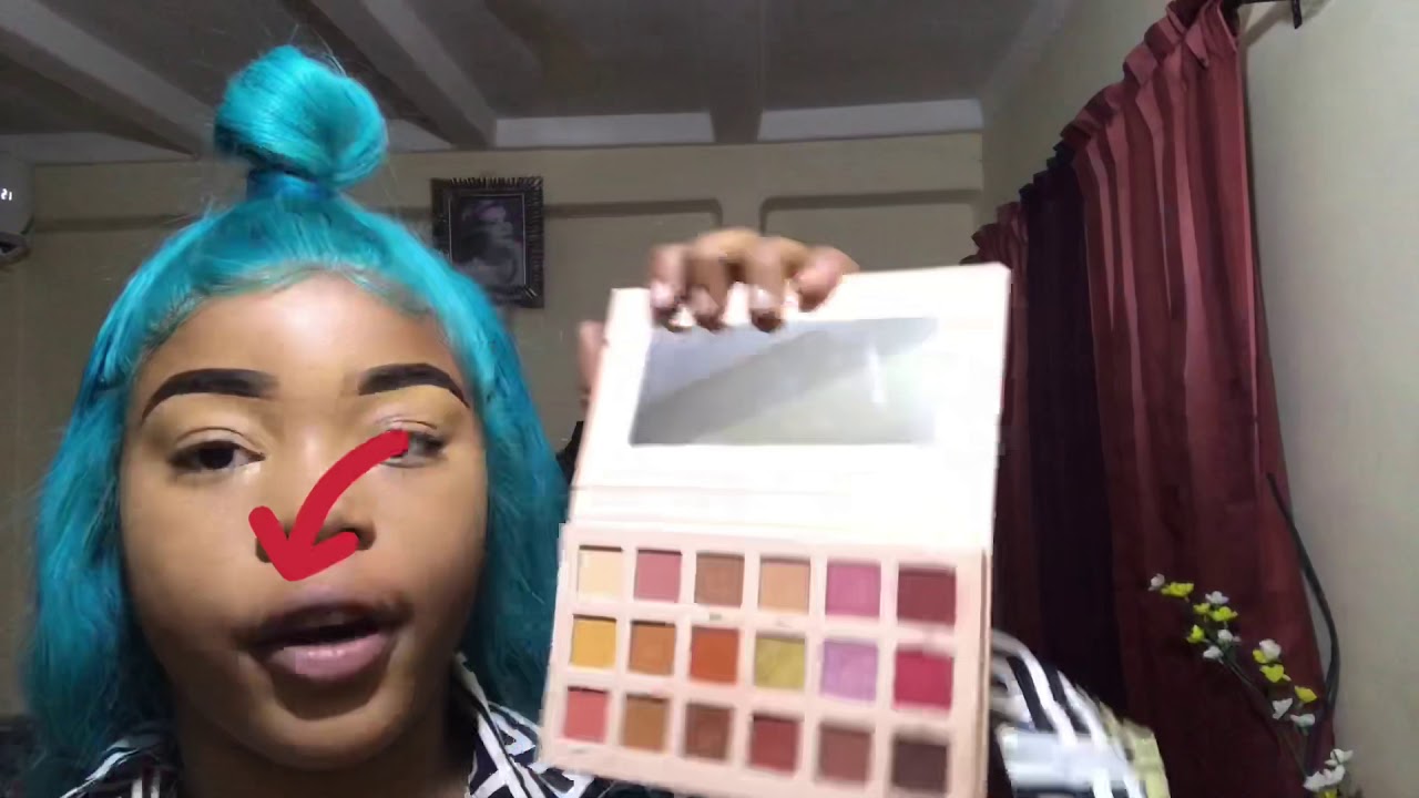 Choosing RANDOM Colour Makeup Challenge - YouTube