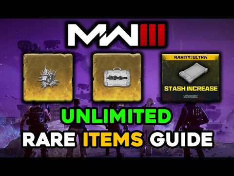 UNLIMITED RARE ITEMS in MW3 ZOMBIES (NEW) MW3 Zombies Best Weapons ...