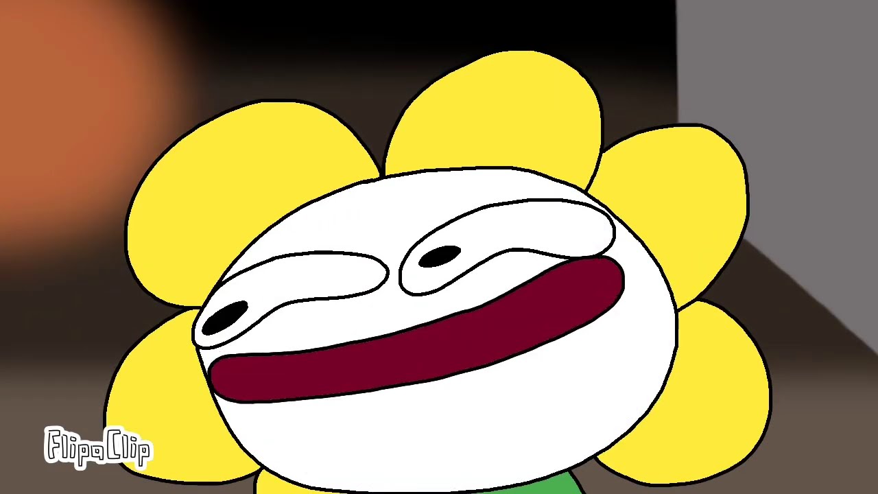 Here comes Flowey! (Saying A Lot Of Things As Flowey animated) - YouTube