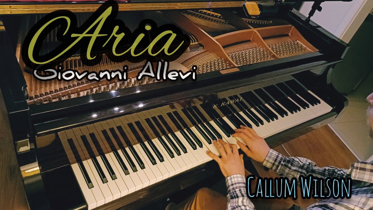 Aria - Giovanni Allevi (A Piano Cover) - YouTube
